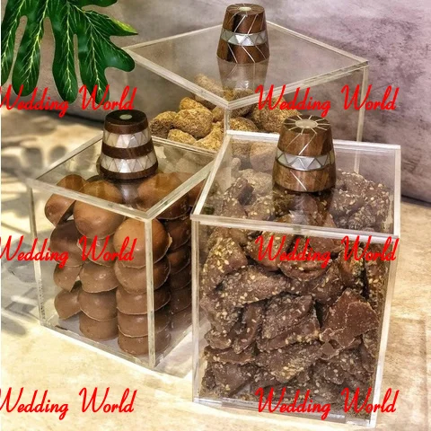 Acrylic Sweet Box Nice Quality Handmade Designer Luxury Sweet Box ...