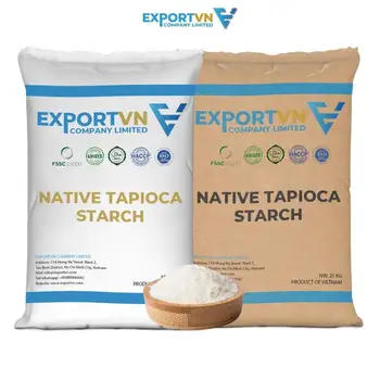 Exportvn Factory Food Grade Native Tapioca Starch For Food Grade Instant Noodles Non Gmo Halal ...