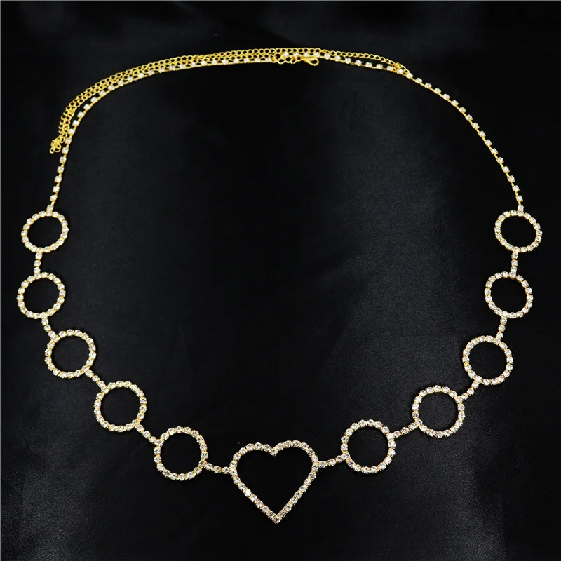 Sexy Summer Fashion Jewelry 18k Gold Plated Round Belly Chain