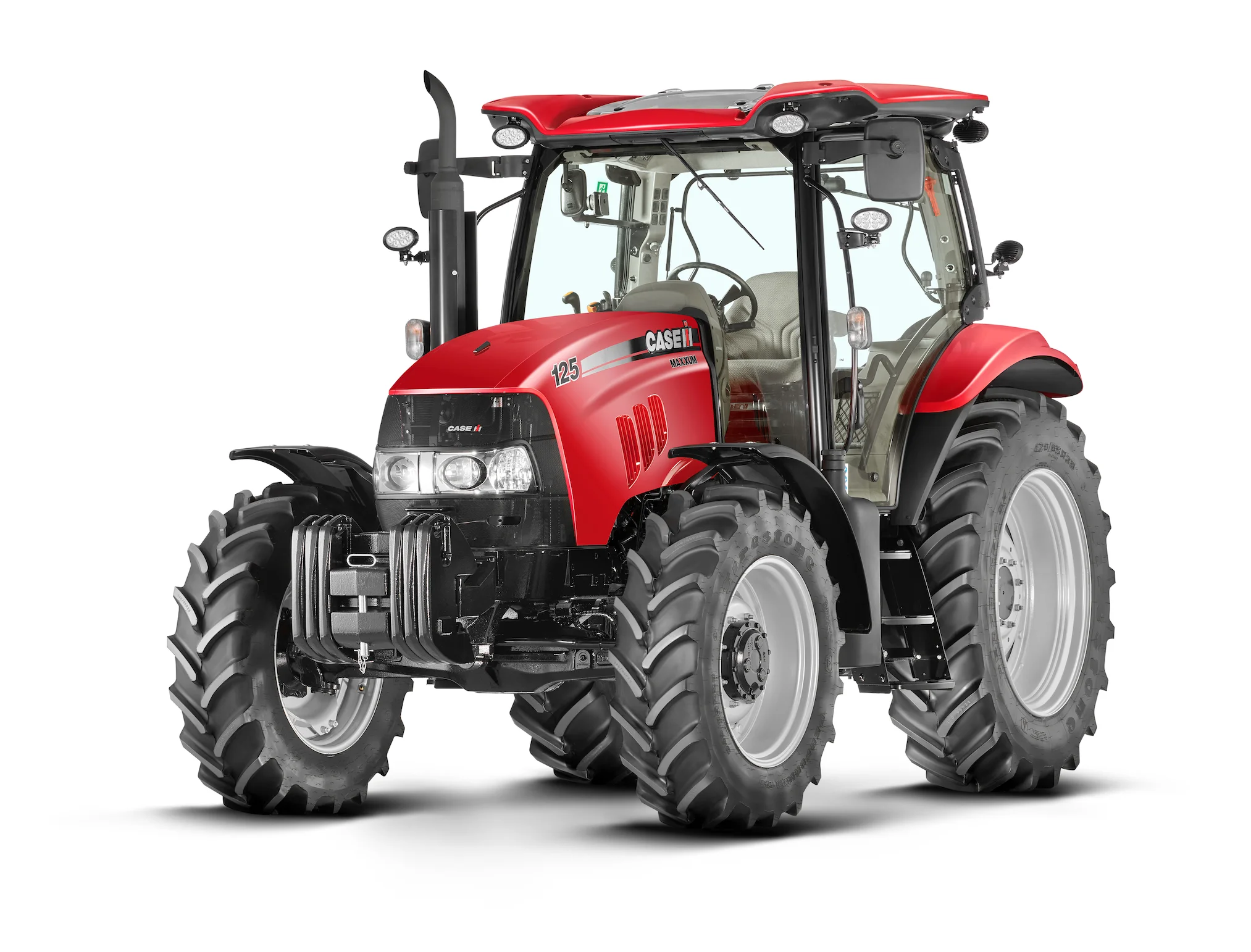 Used Wheel Tractor 125A IH 4x4wd Agricultural Equipment EPA Farm ...