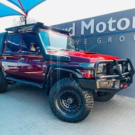 Used To-yota Land Cruisers Double Cabin 79 4.5 D,Manual,Diesel Red ...