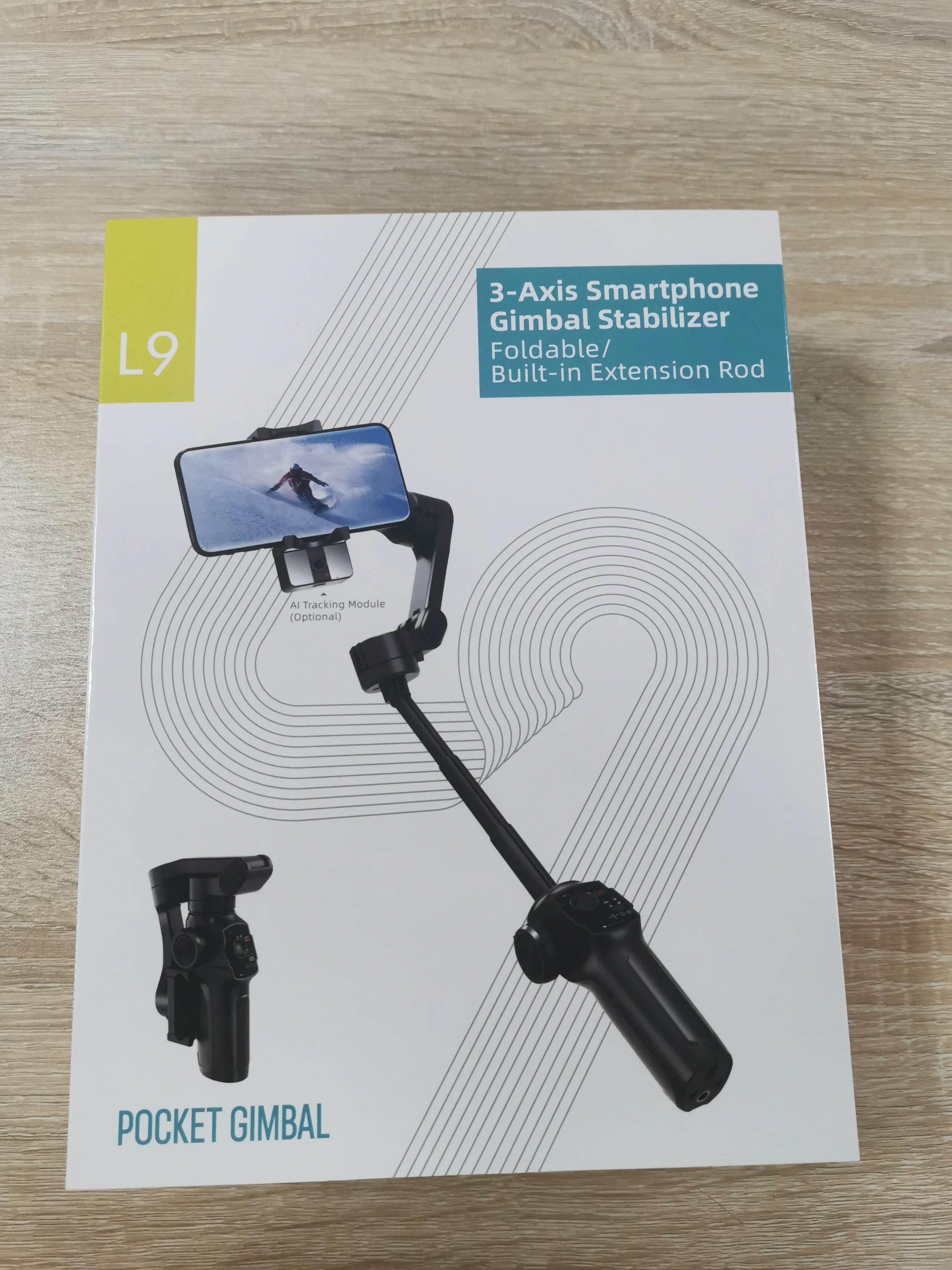 New Release 3-axis Foldable Built-in Extension Rod For Mobile Phone ...