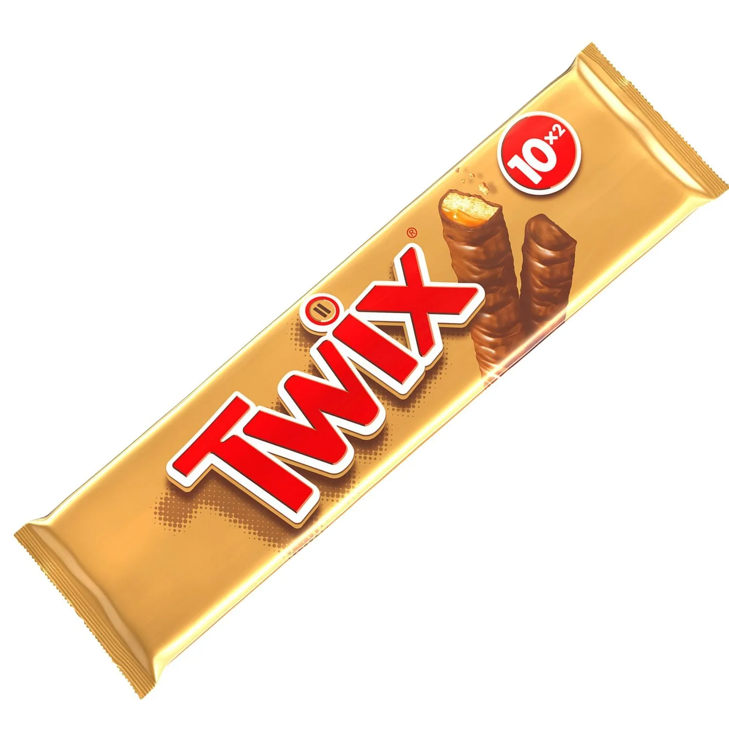 Twix CHOCOLATE Full Box of 24 Bars Candy Bulk Packaging Food Solid ...