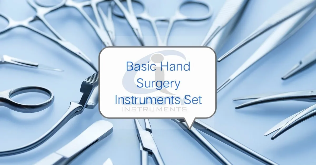 HAND SURGERY INSTRUMENTS SET STAINLESS STEEL BEST PRICE MEDICAL ...