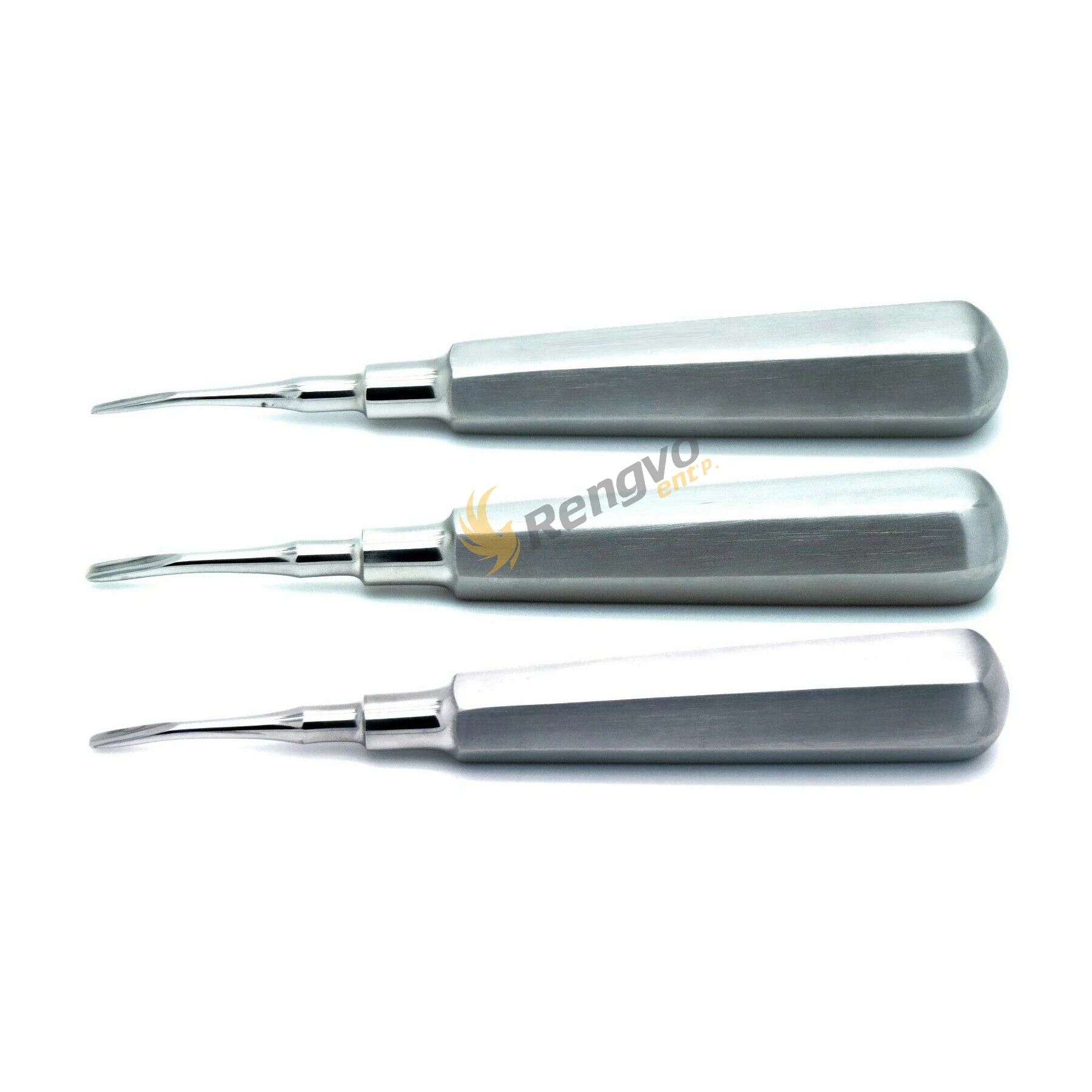 Dental Elevator Surgical Root Instruments Curved Tip 2mm,3mm,4mm New ...