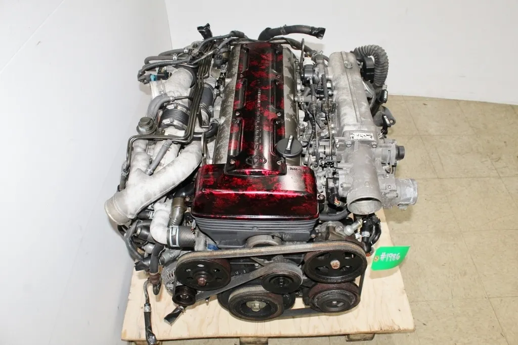 JDM 2JZ GTE Engine - High Performance 3.0L Manual Transmission