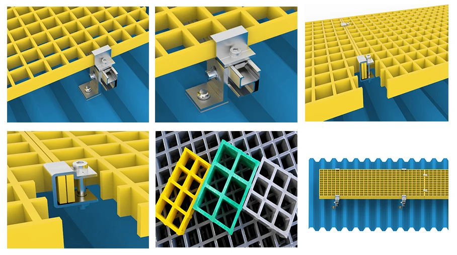 Solar Roof Mount Frp Walkway Solar Pv - Buy Frp Platform,Solar Roof Bar ...