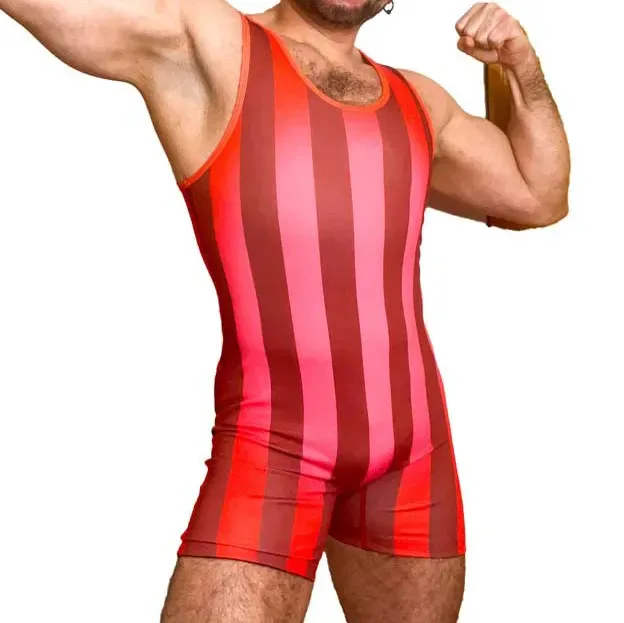 Men Wrestling Singlet Body Wear Uniform Fight Gear Singlets Men ...