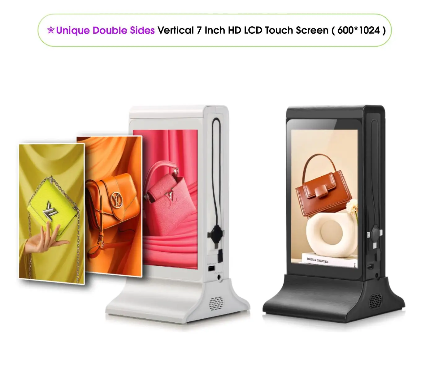 Innovative Exclusive Restaurant Hotel Bar Salon Table-top Digital Video ...