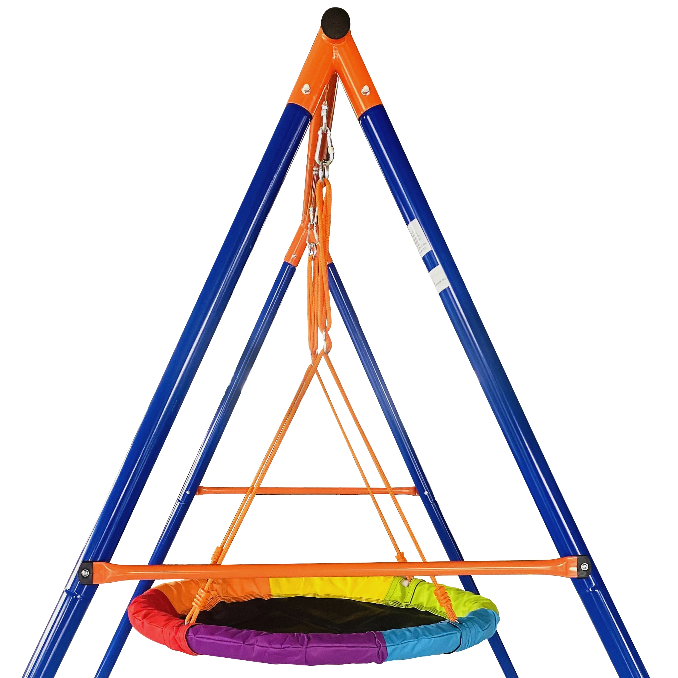 Garden Swing With Colorful Saucer Outdoor Playground Swing For Children ...