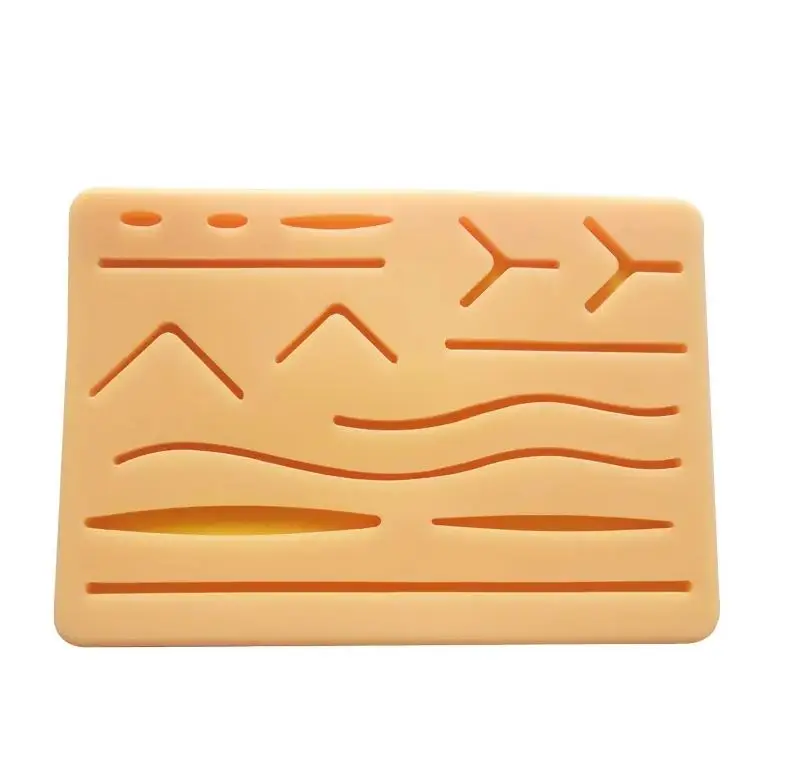 Medical Students Skin Suture Practice Pad Oral Debridement And Knotting ...