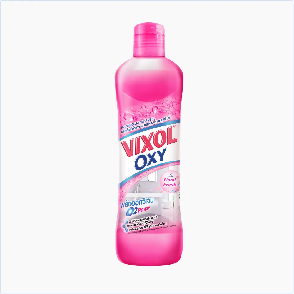 Vixol Oxy Pink Bathroom Cleaner Liquid With High Efficacy Chemical Of ...