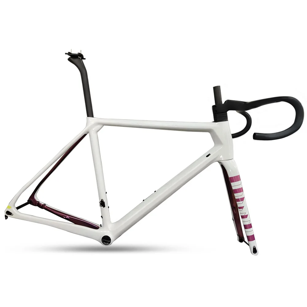 T1000 Carbon Fiber Road Bike Frame - 1.3KG Racing Lightness