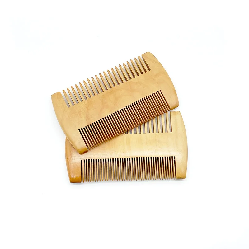 Indian Handmade Wooden Comb for Men Beard Care Growing Natural Eco ...