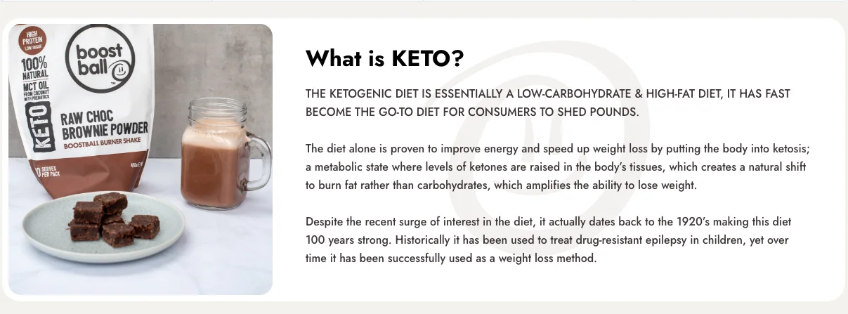Boostball - Keto Snacks - Protein Bites Peanut Butter Cookie Dough ...