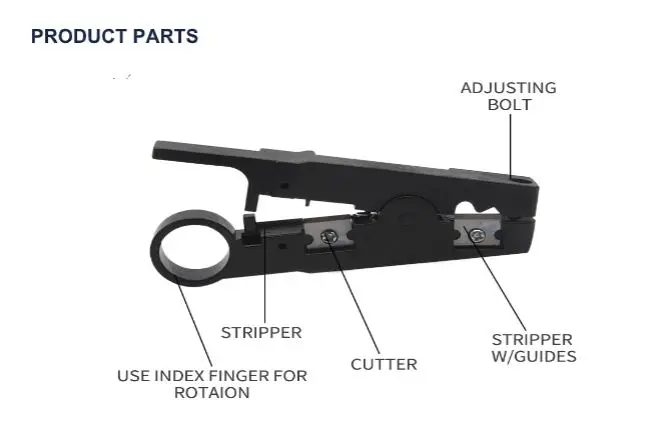 501 Multi-conductor Stainless Steel Wire Cable Stripper & Cutter - OEM