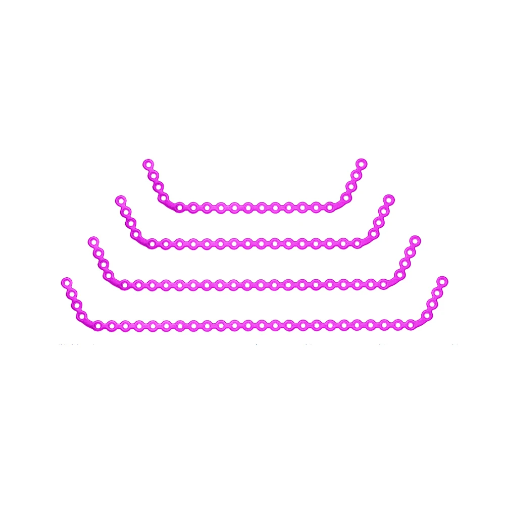 Titanium Double Angled Reconstruction Mandibular Fixation Bone Plates 1 ...