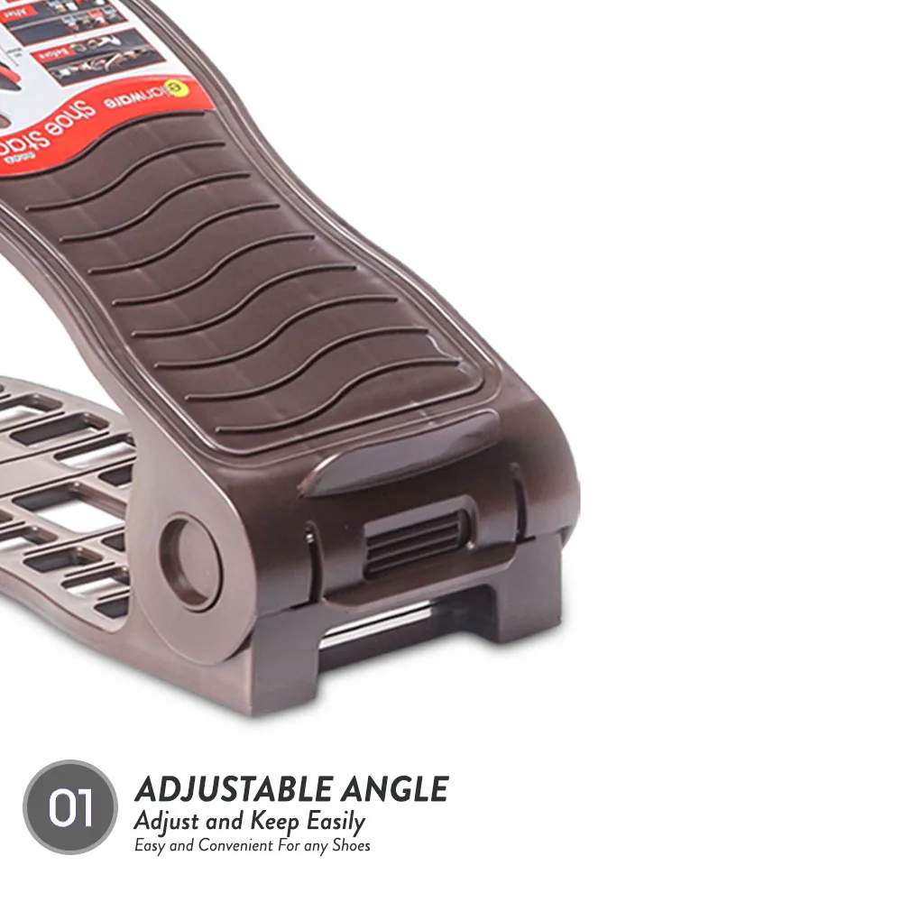 Elianware High Quality Pp Plastic Adjustable Double-layer Stackable ...