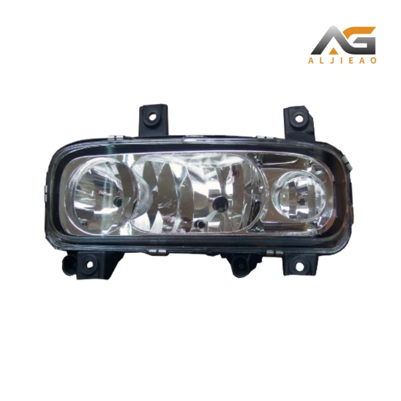 ANGIO Genuine Heavy Duty RH Headlamp W/ Fog Light 24V Fits Mercedes ...