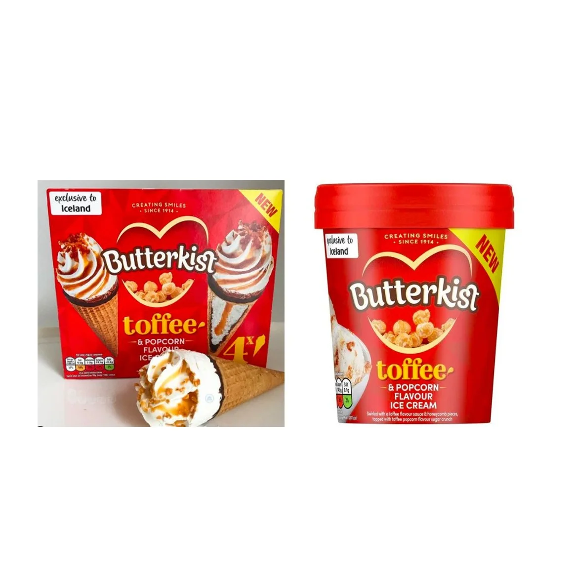 Premium Quality Butterkist Crunchy Toffee Popcorn 85g (pack Of 12 X 85g ...