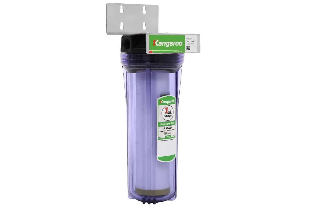 Kangaroo 10'' Pre Filtration Water Filter - 3 Stages PP OCB CTO