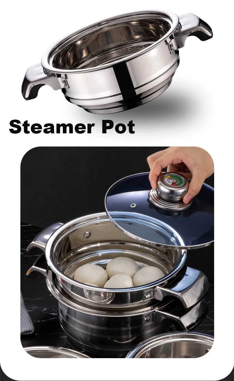 Kitchen Stock Pot Customize Kitchen Utensils Cooking Pots Set Kitchen ...