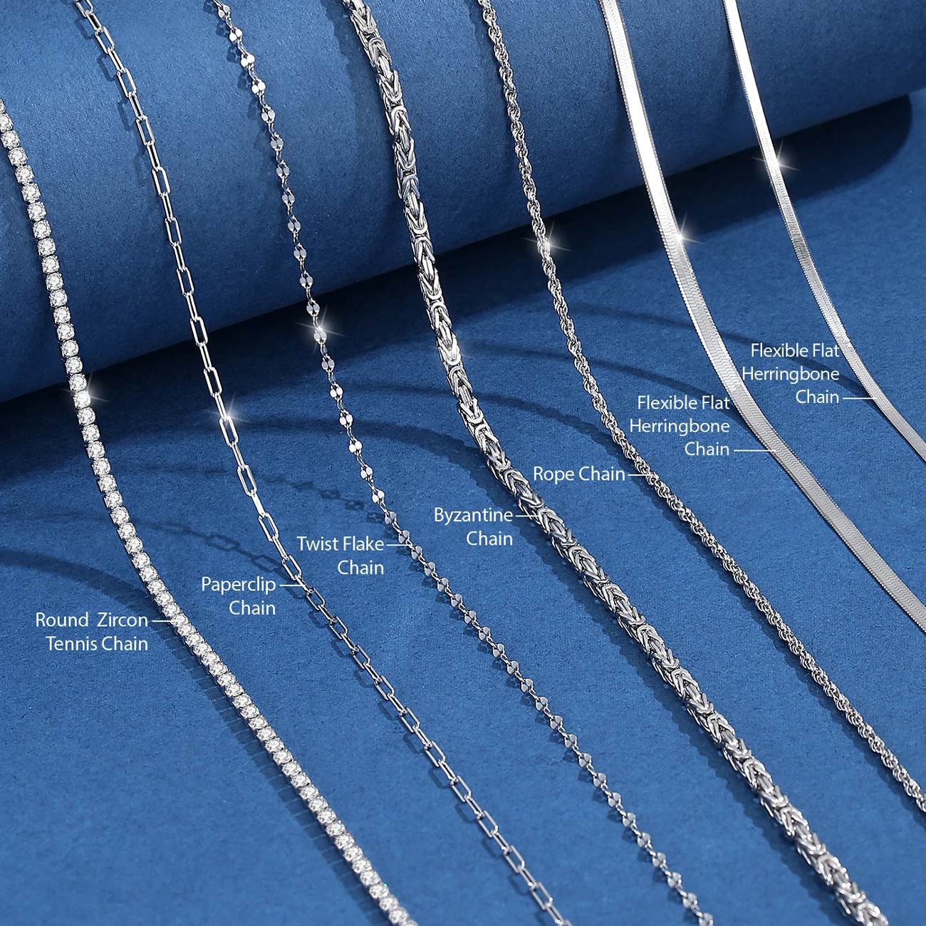 Cde Yc Crafted 925 Sterling Silver Jewelry Chain Wholesale Bulk Italian ...