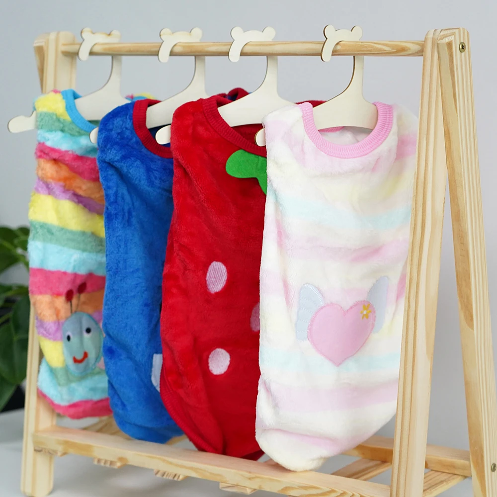 Cute Cartoon Pet Cat T Shirt Puppy Vest Clothing Dog Winter Jacket Warm ...