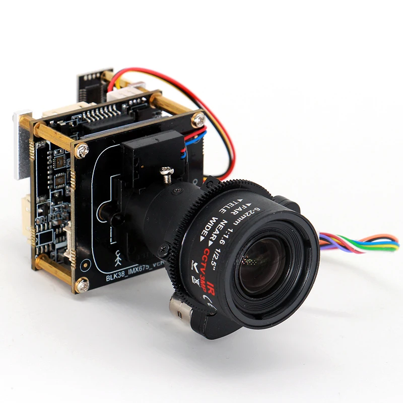 5MP 50fps IP Camera Module 6-22mm Motorized Zoom Lens STARVIS 2 IMX675 ...