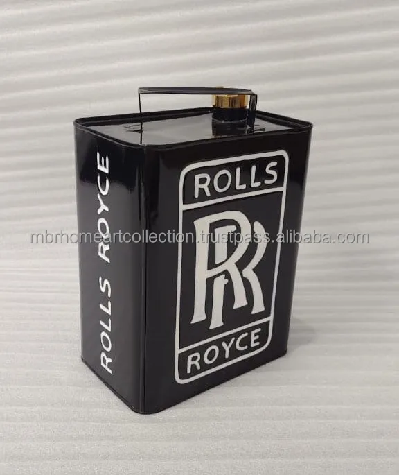 Metal Decorative Oil Can Rolls Royce With Brass Cap - Buy Rolls Royce ...