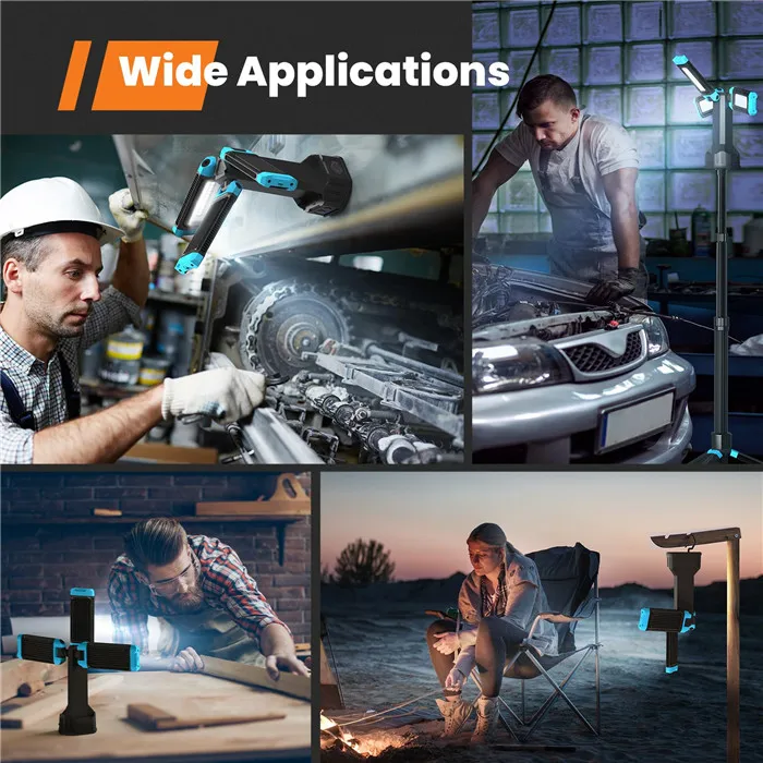 Newest Cordless Led Work Lamp Powerful 7000lumen Led Working Light Type ...