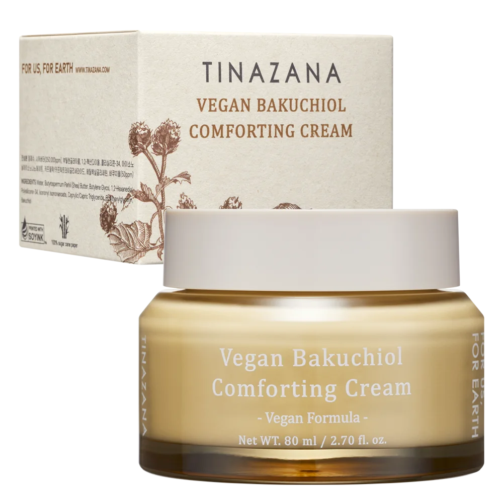 TINAZANA Vegan Bakuchiol Comforting Cream - Firming & Soothing