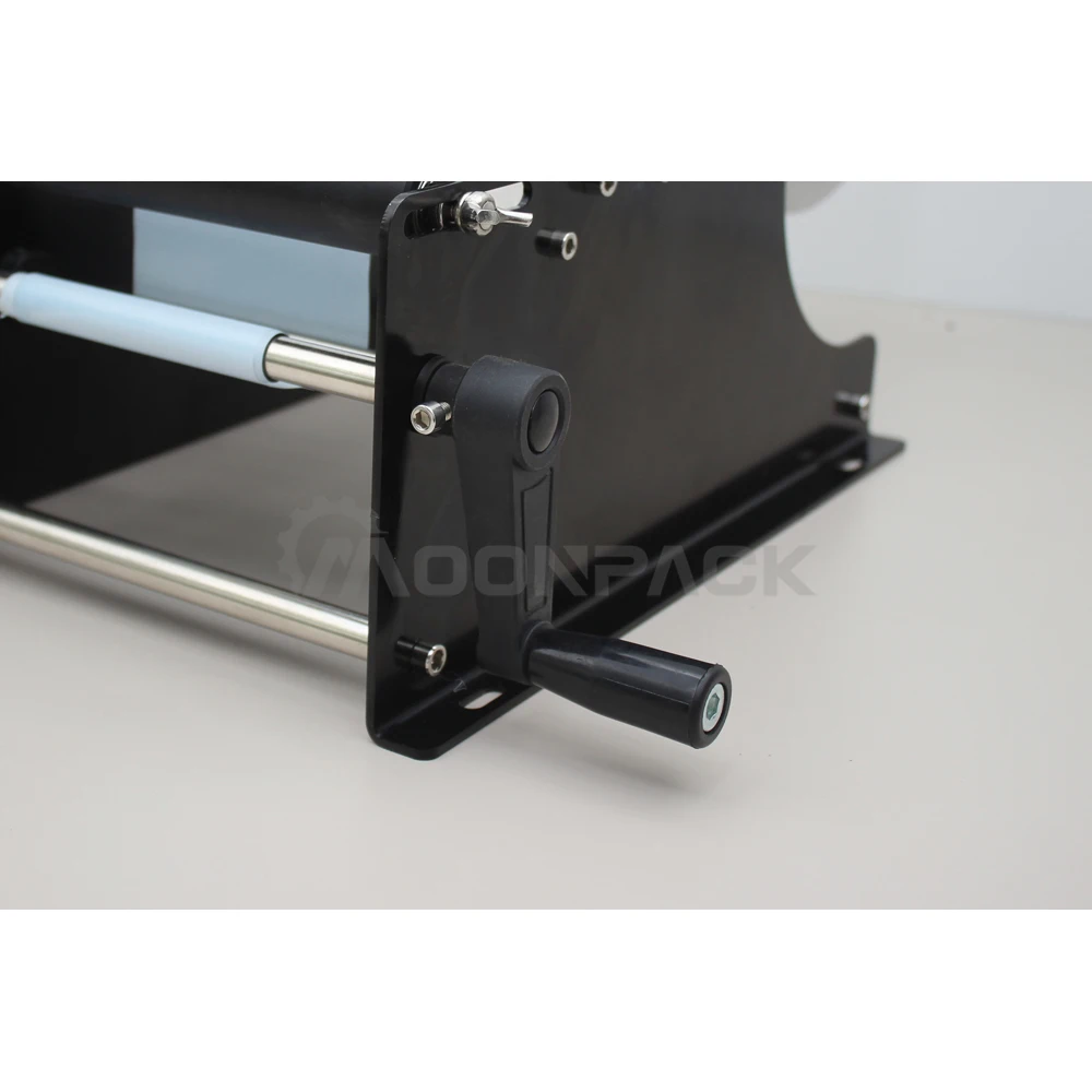 Moonpack MT-30 Manual Round Bottle Labeling Machine Adhesive Sticker ...