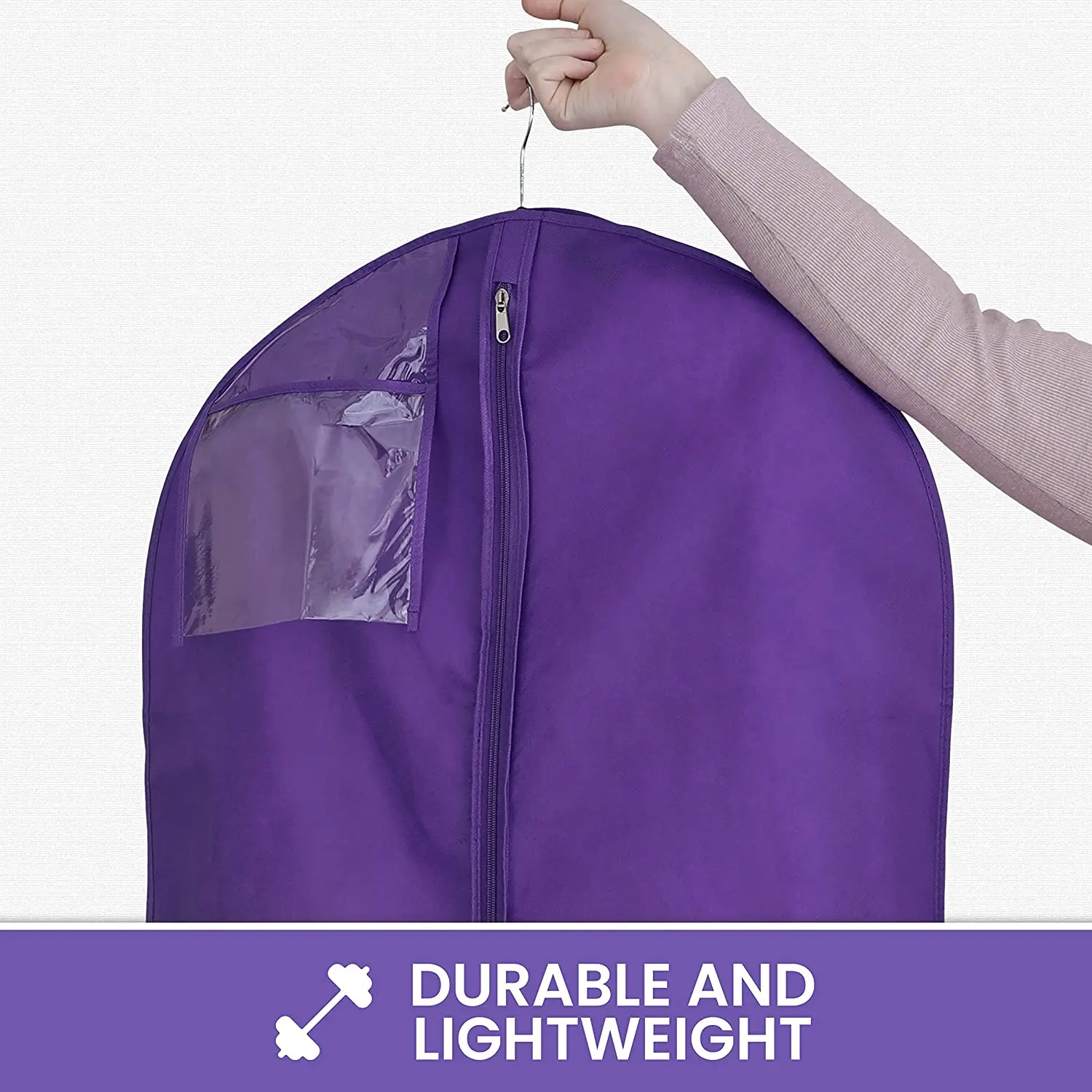 Customized 72-Inch Long Clothing Bag - Moth-Proof Storage