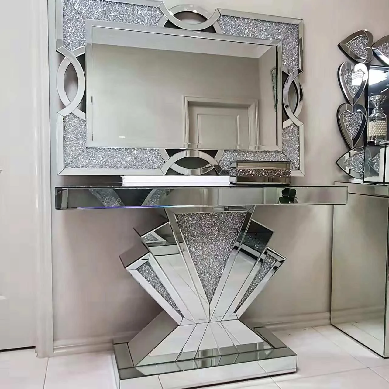 Luxuryconsoletable - Elegant Entry Console for Living Room