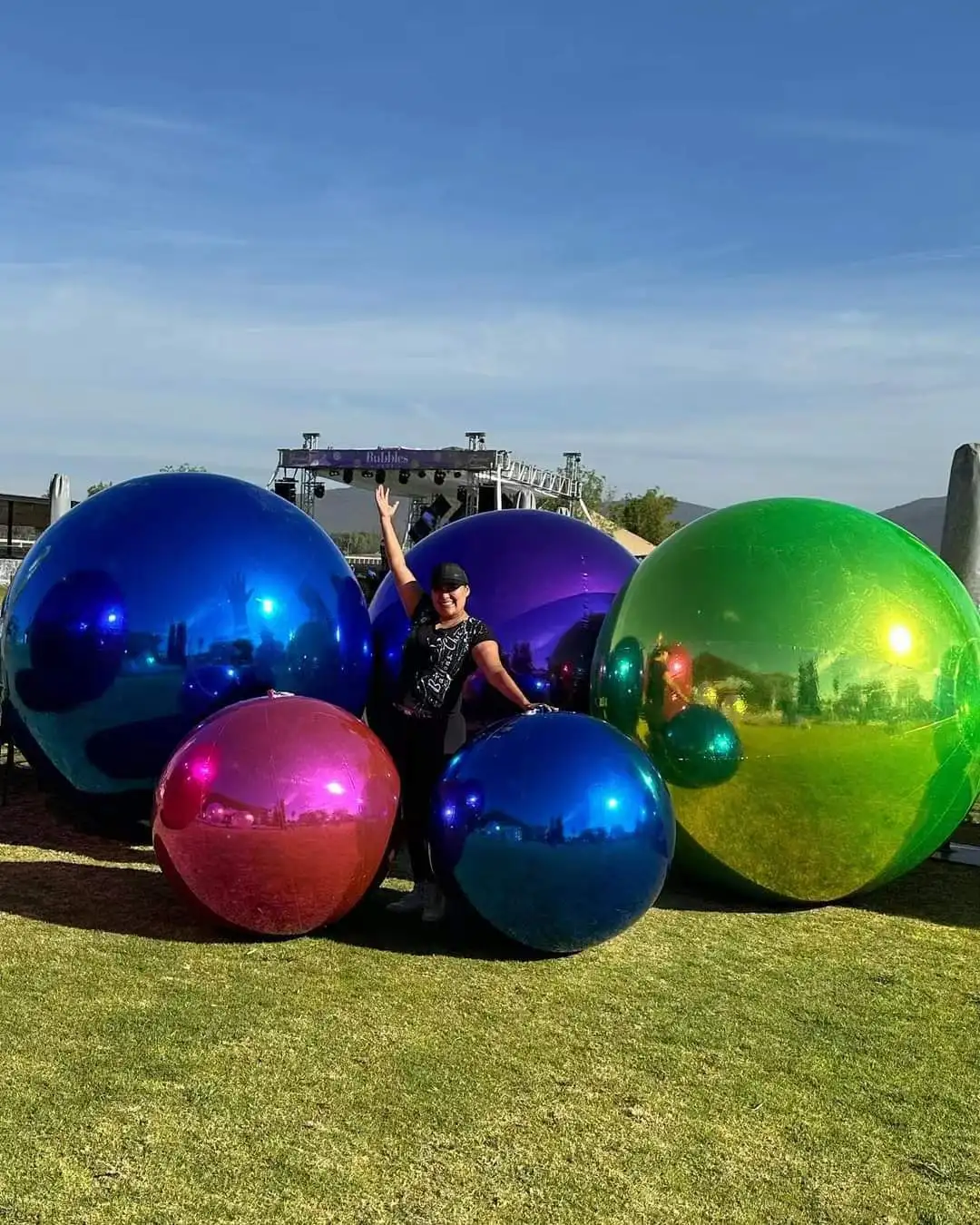 Inflatable Mirror Ball Mirror Balloon For Decoration Party Wedding ...