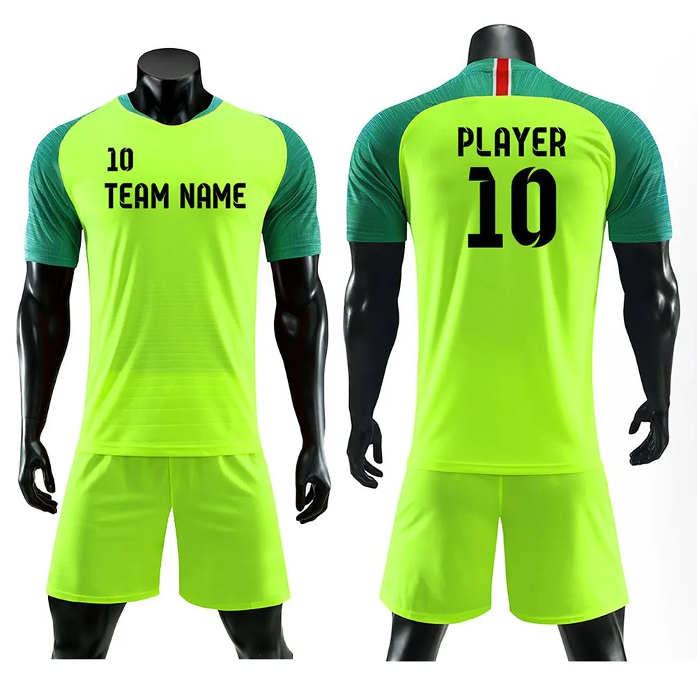 Customized Soccer Uniform Set For Adults Oem Service Unisex Sportswear ...