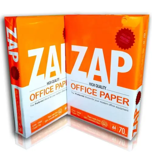 Original Zap A4 Zap 80 Gsm 70 Gram Copy Paper / Bond Paper For Sale ...