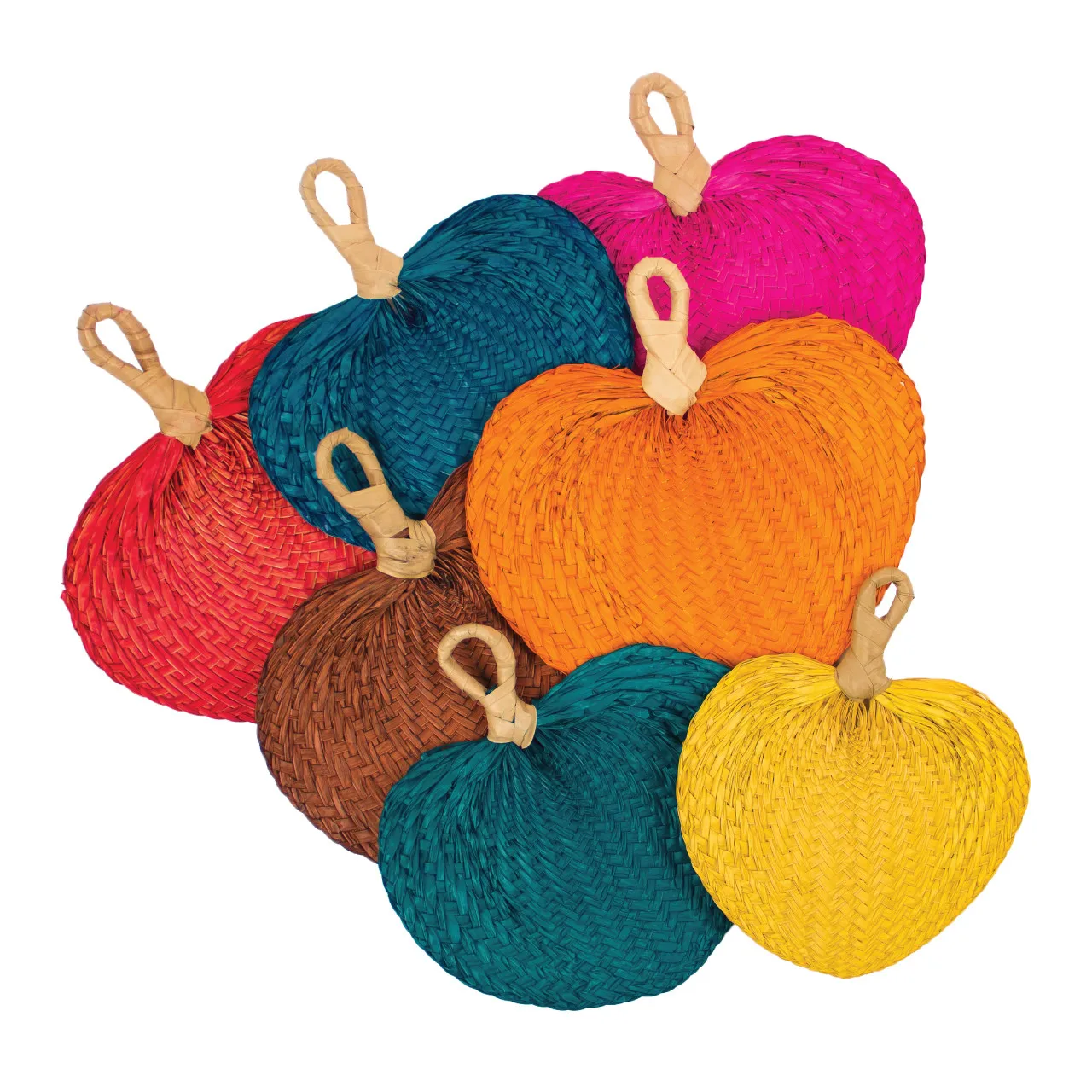 Mini Bamboo Hand Fans - Elegant Summer Gifts from Vietnam