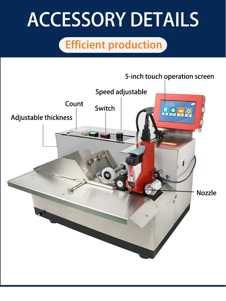 Variable Data Expire Date Qr Code Series Number Automatic Online Batch Online Printing Inkjet