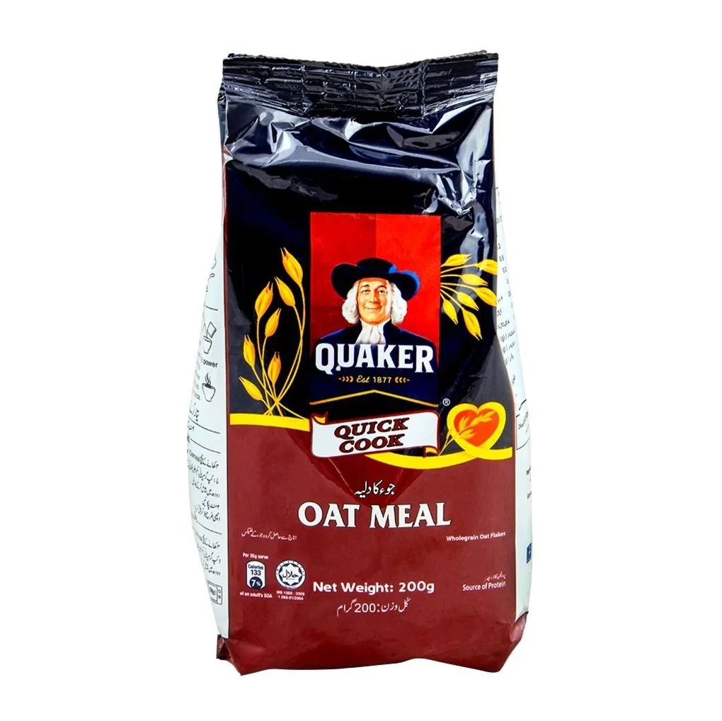Quaker Oats 2kg - 100% Natural Wholegrain Rolled Oats