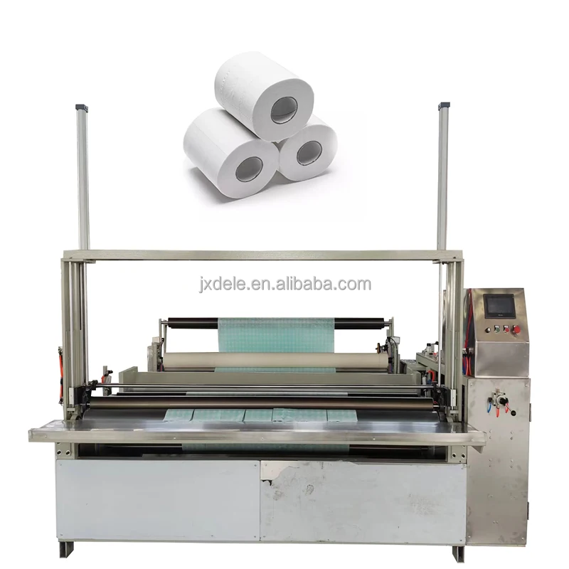 Non Woven Roll Perforating Rewinding Machine - DELE DL-F1850