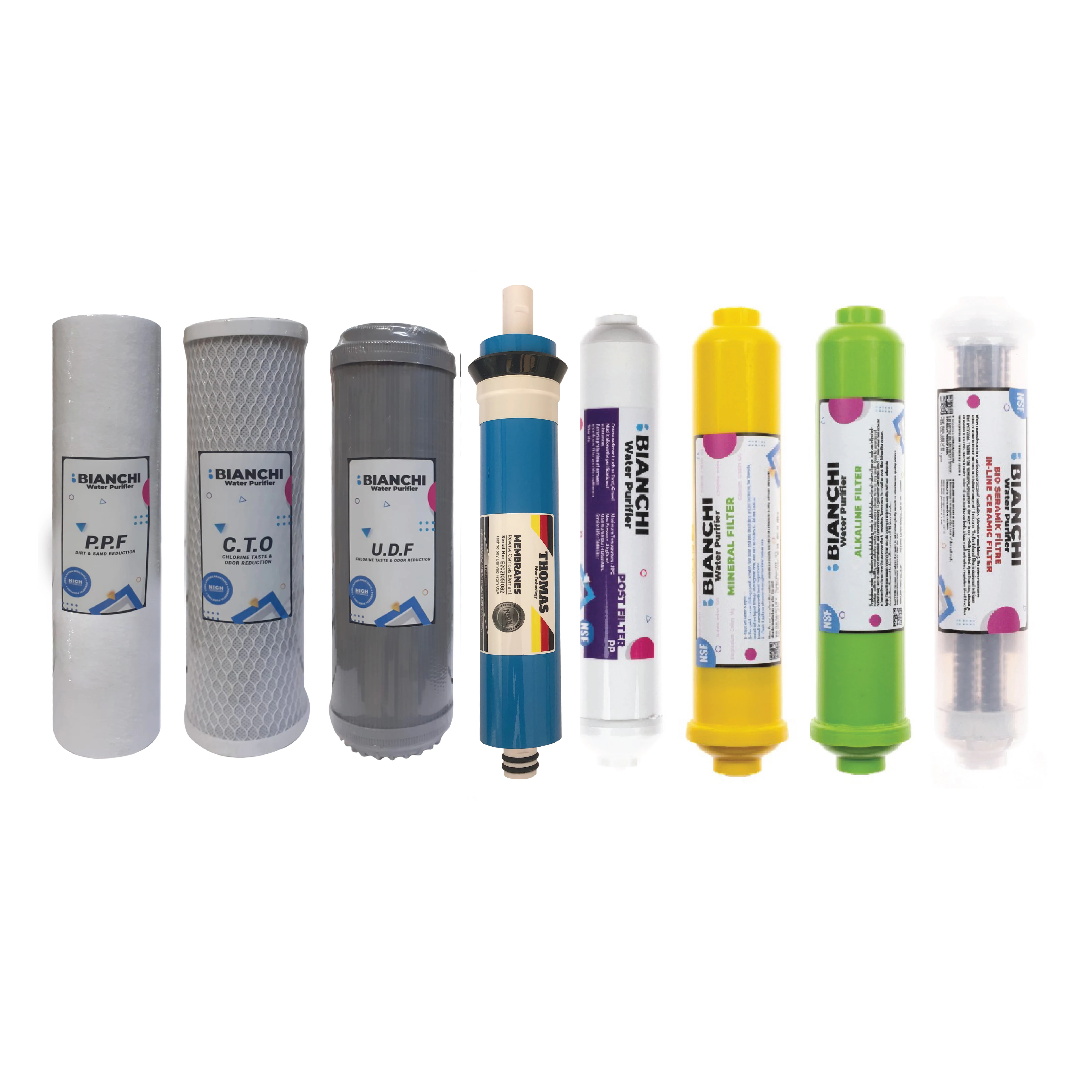 Water Purifier Ppf-cto-udf Filter Thomas Membrane Post-mineral-alkaline ...