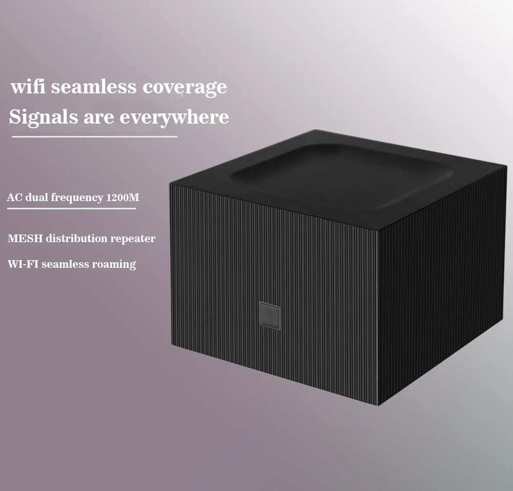 Cube Box Mesh Router 1200mbps Mkmr01 802.11ac Gigabit Dual Band(2.4ghz ...