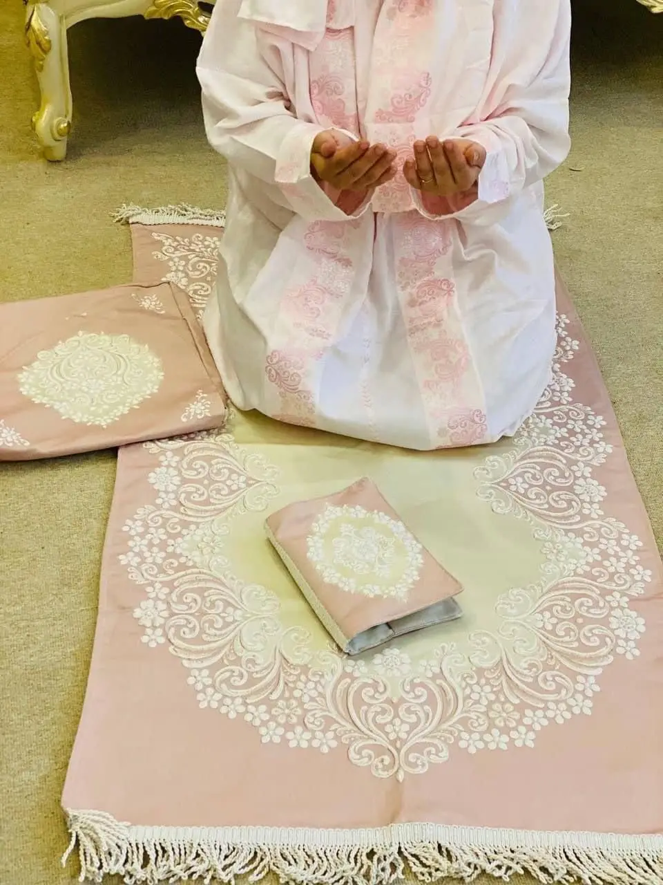 Women's Prayer Dress Set - Islamic Abaya for Muslimah