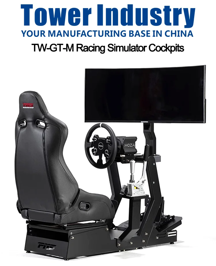 Gaming Pro Sim Racing Cockpit - High Simulated Experience