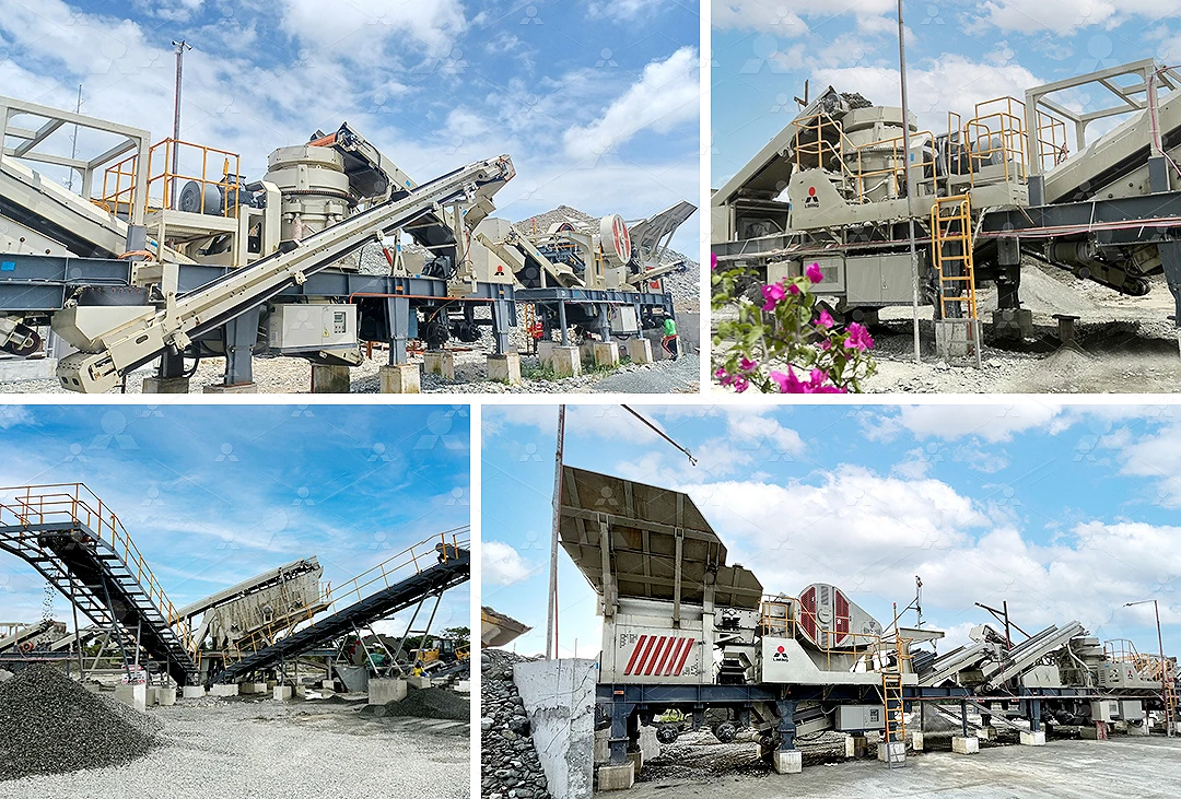 Fully Automation Crush Plant Mobile Stone Crusher With Diesel Engine ...