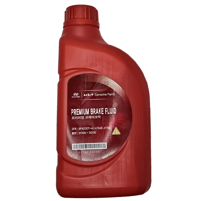 01100-00130 Brake Fluid Premium,Dot-4 Lv / Bf6 / J1704 [hyundai Kia ...