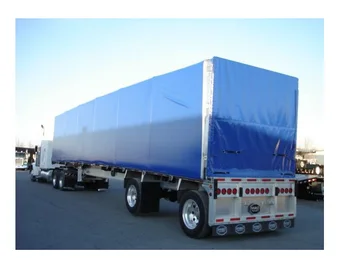 Flatbed Step Deck Trailer Conestoga Sliding Rolling Tarp System - Buy ...