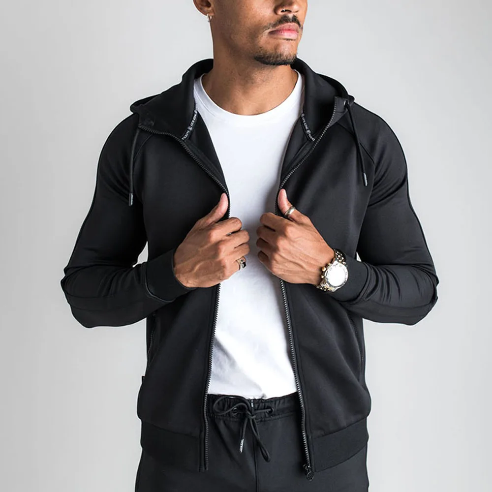 Custom Embroidery Logo Nylon Windbreaker Tracksuit Mens Jackets And ...